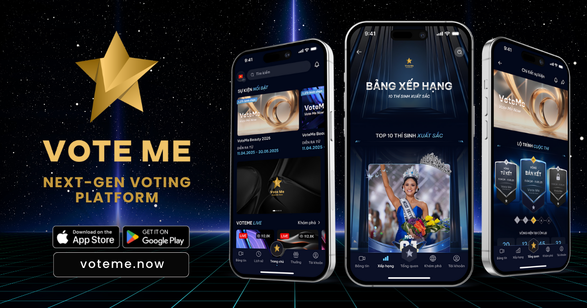 VOTEME - Next-Gen Entertainment Voting Platform